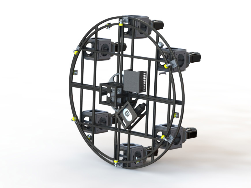 Rotation system - Vertical installation